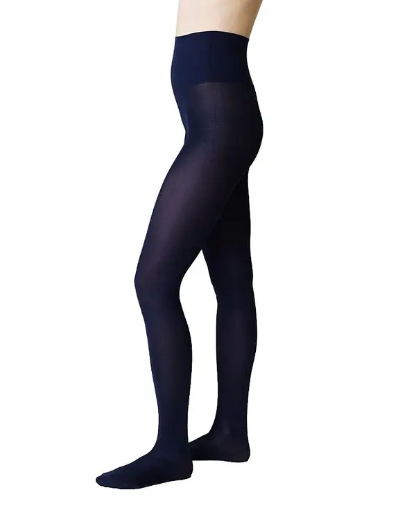 Swedish Stockings Sanna Glossy Tights - Dark Indigo