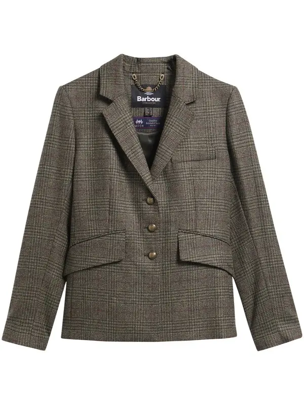 Barbour Wool Outerwear Jacket With Soft Viscose Lining