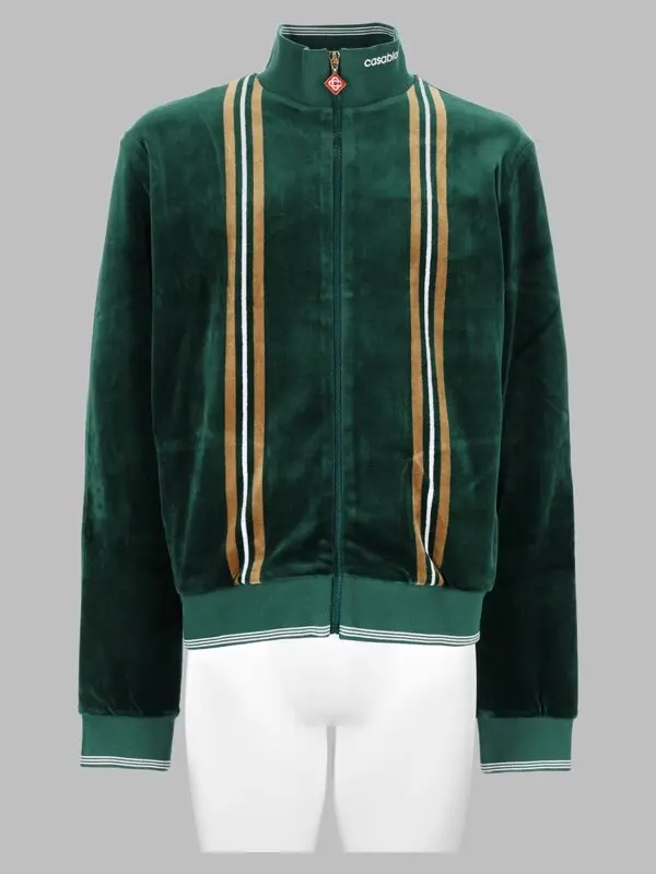 Casablanca Cotton-blend Sports Jacket - Green