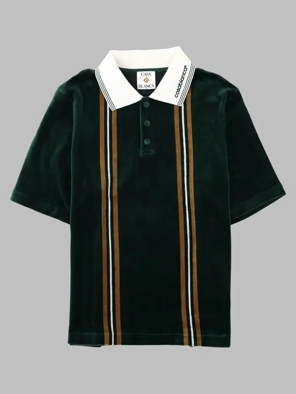 Casablanca Cotton-blend Polo Shirt