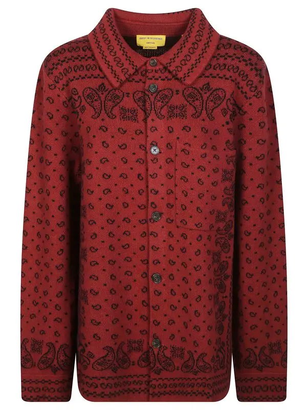 Guest In Residence Wild Rag Work Shirt In 100% Cashmere