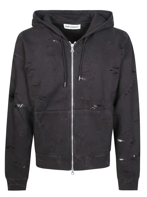 Our Legacy Rascal Hooded Sweatshirt - Marrone