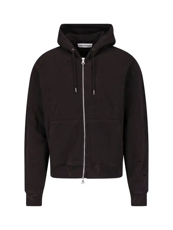 Our Legacy Burnt Bouquet Star Fleece Sweater