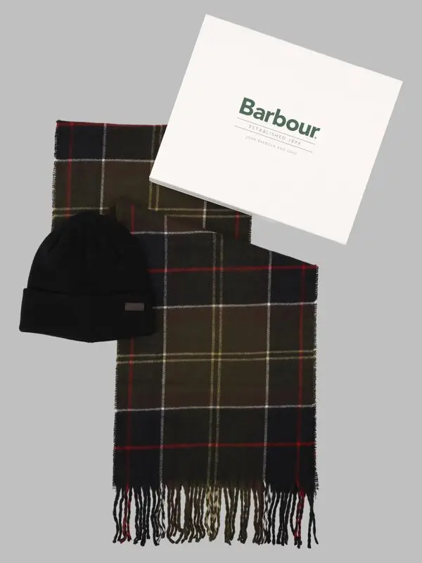Barbour Patterned Hat - Multicolour