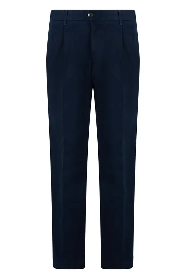 SLOWEAR Straight-leg Cotton Trousers For