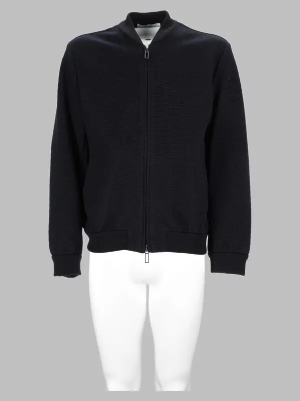 PAOLO PECORA MILANO Stretch Sports Jacket In Cotton-polyamide Blend