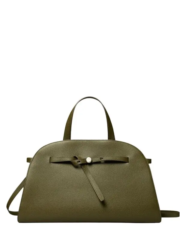 Tory Burch Inspired Cow Leather Handbag For - Green