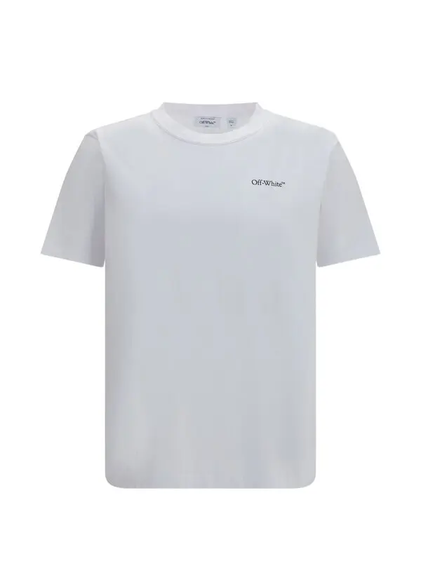 Off-White Bookish Regular Short-sleeve Mini Tee - White