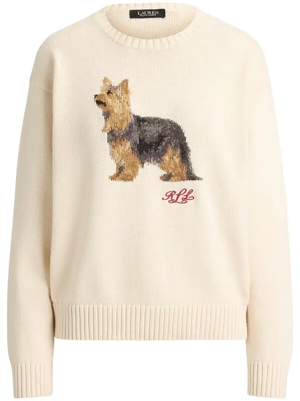 Ralph Lauren 100% Cotton Sweater - White