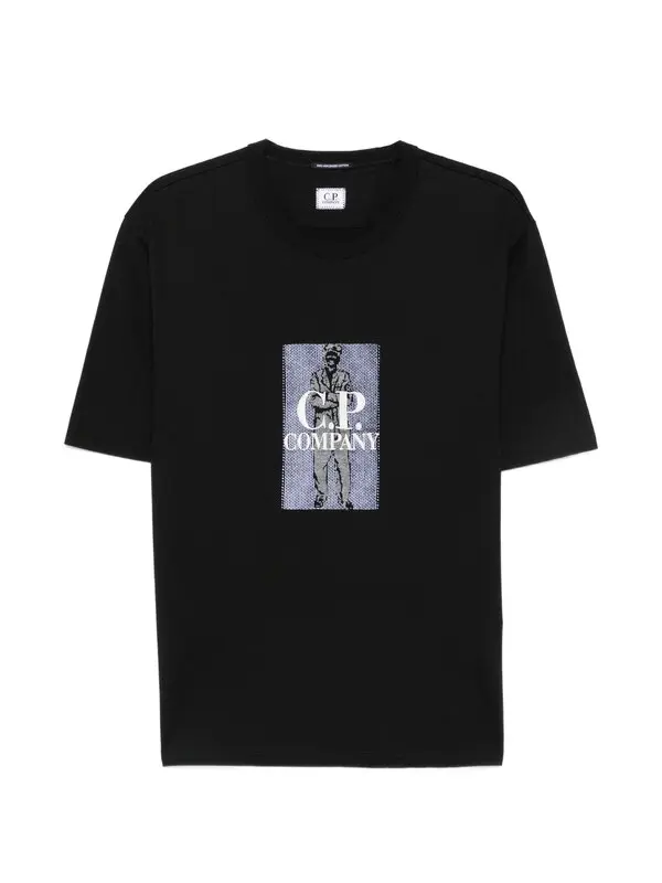 C.P. COMPANY C. P. Company Chest Logo T-shirt