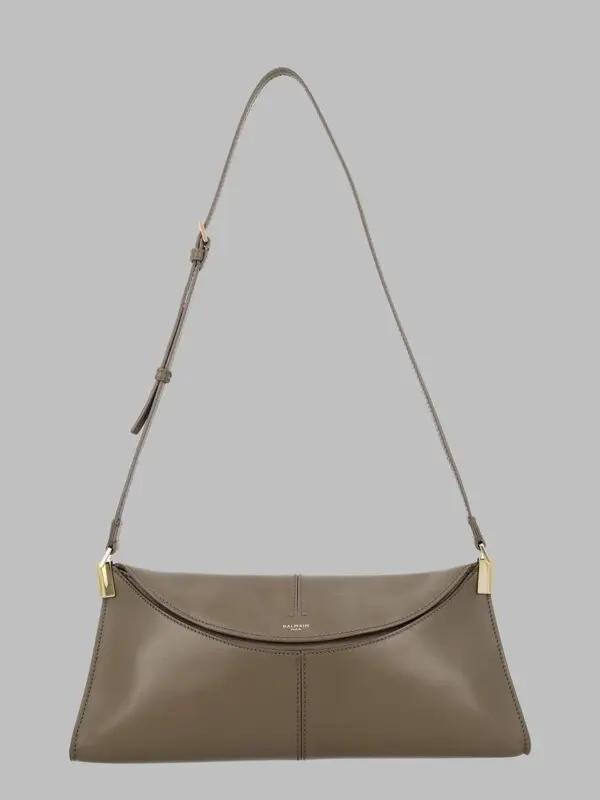 Balmain Structured Shoulder Bag For