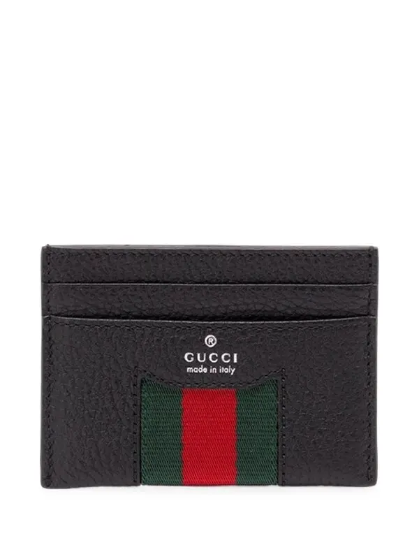 Gucci M C Case In Calfskin And Nylon - Blackvrv