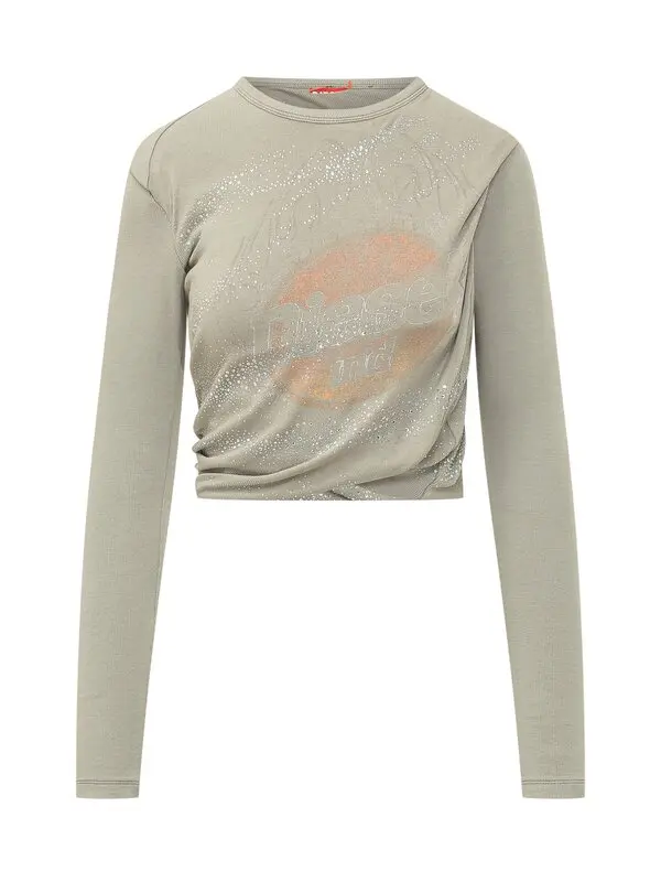 DIESEL® Long Sleeve T-shirt For The Fall Season