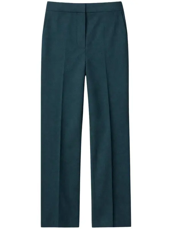 THE FRANKIE SHOP Tailored Jet Trousers In Technical Fabric - Green