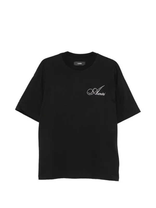 Amiri Cryst Script Logo Lj Skate Tee