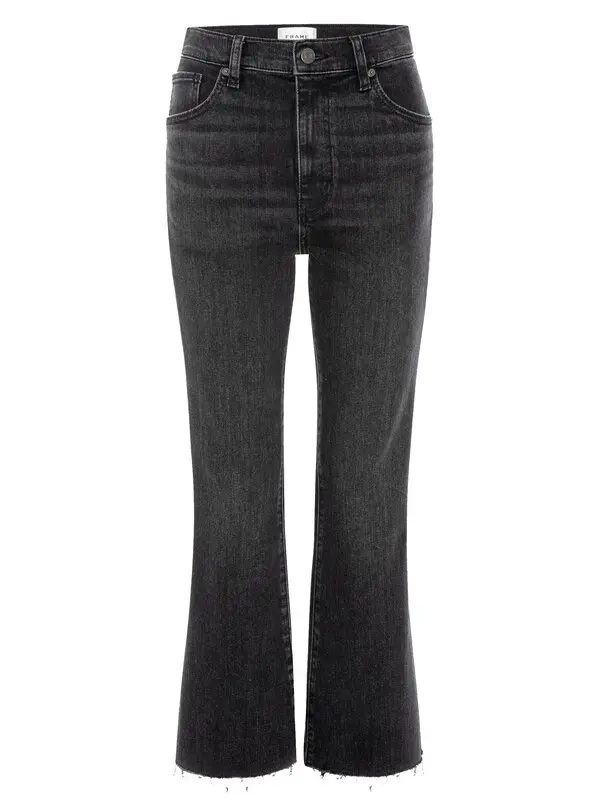 FRAME Reboot Mini Crop Jeans With 5 Pockets
