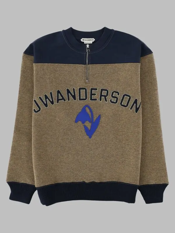 JW Anderson Cotton Sweatshirt - Beige