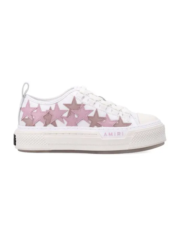 Amiri Star-detail Low-top Sneakers - Rosa