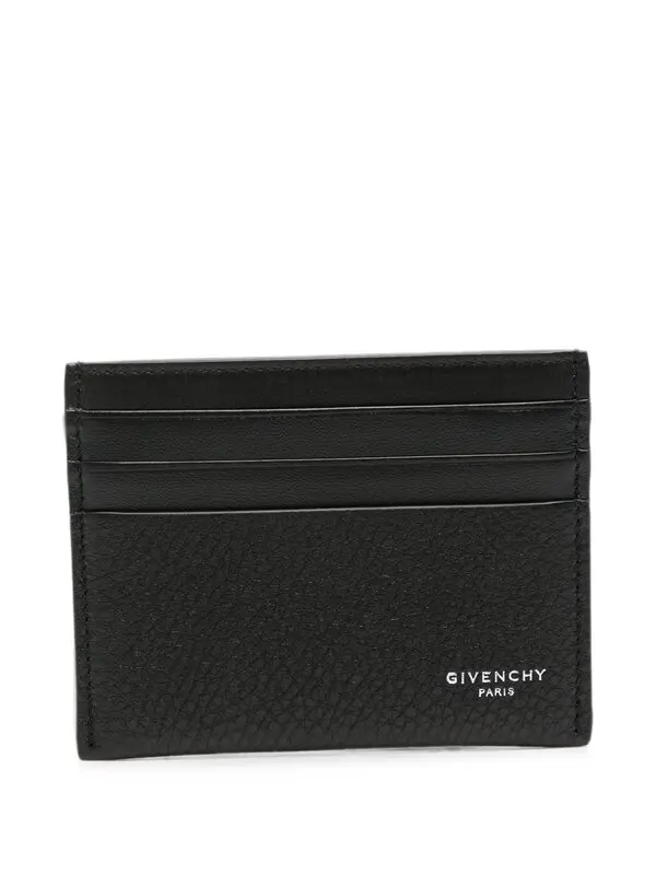 Givenchy Mini 2x3 Card Holder For - Black