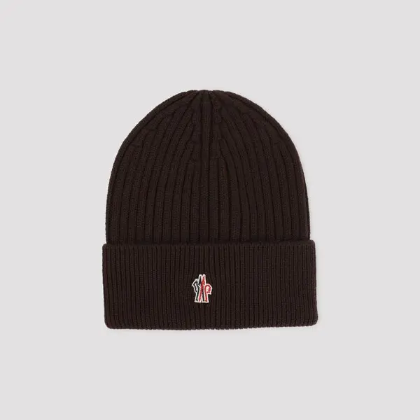 Moncler Wool Beanie Hat For