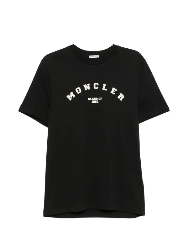 Moncler Graphic Short-sleeve Crewneck T-shirt - Black