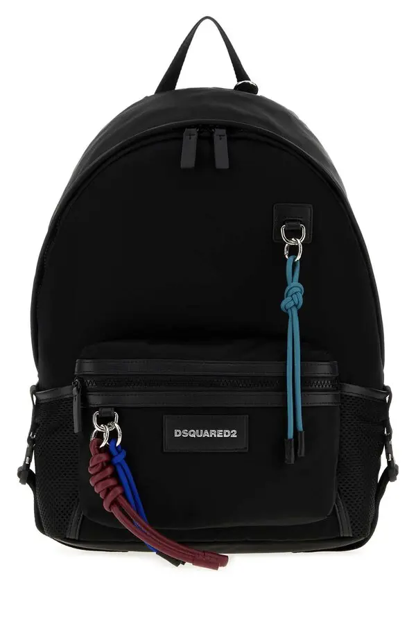 Dsquared2 Mini Nylon Basic Backpack - Black