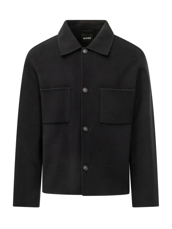 BOSS Carper Woven Wool-blend Jacket