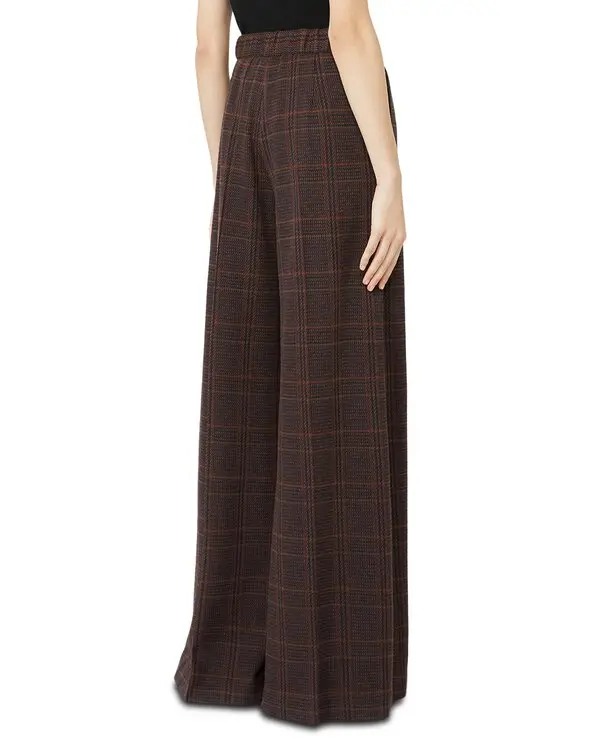 Max Mara Mxmemiro Pants - Brown/bordeaux