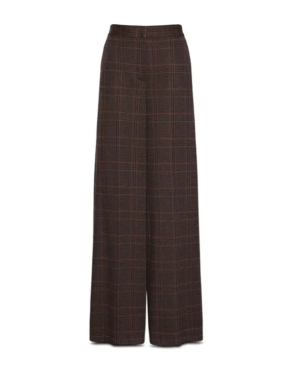 Max Mara Mxmemiro Pants - Brown/bordeaux