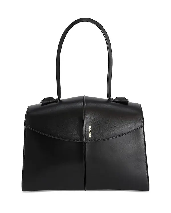 JIL SANDER Linea Leather Top-handle Bag