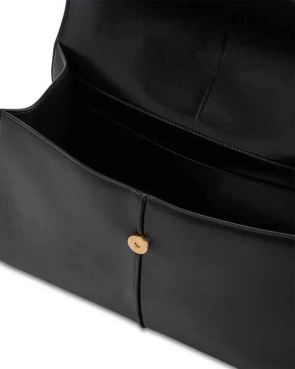 JIL SANDER Linea Leather Top-handle Bag