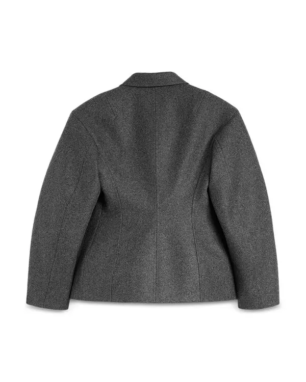 JIL SANDER Long Sleeve Wool Jacket