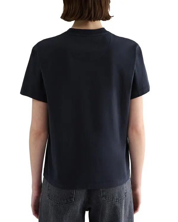 JIL SANDER Cotton Crewneck Tee - Midnight