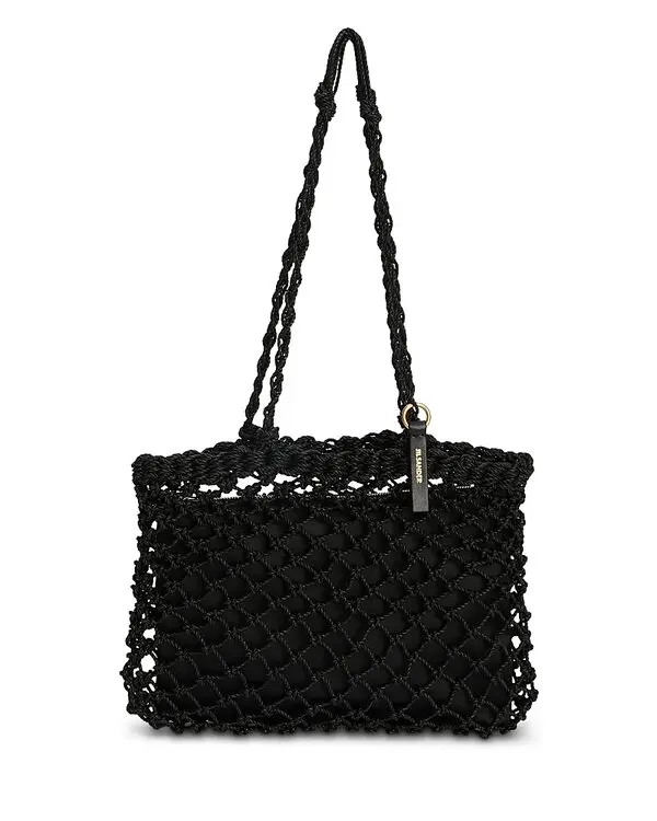 JIL SANDER Tangle Crochet Shoulder Bag