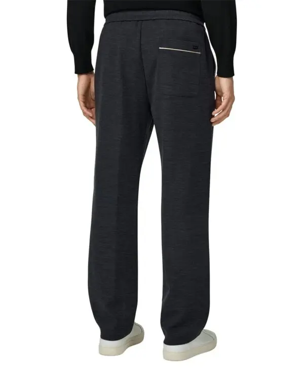 Boggi Milano Wool Blend Wooltech Diagonal Joggers