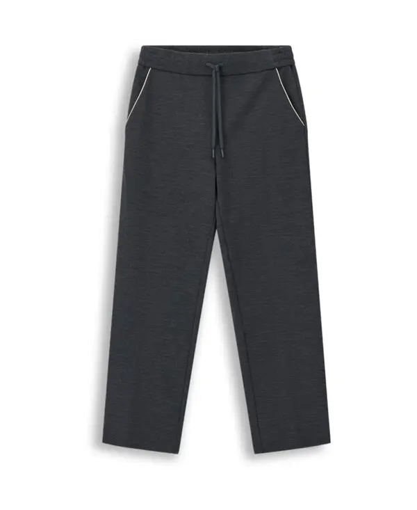 Boggi Milano Wool Blend Wooltech Diagonal Joggers
