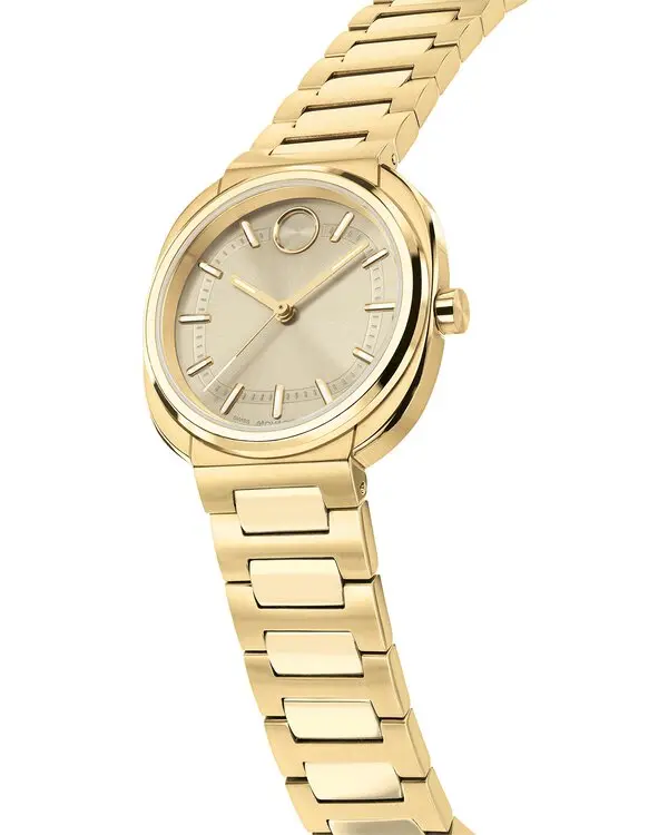 Movado Bold Ellipse Watch, 30mm - Gold