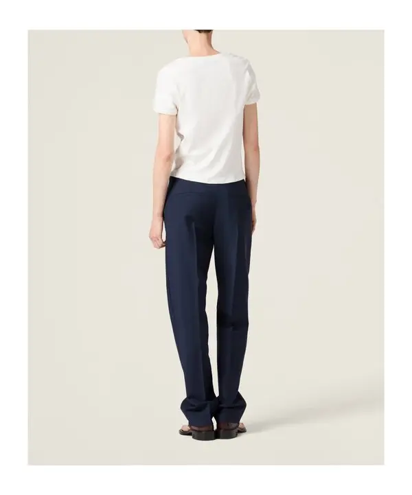 Miu Miu Petit Bateau X Stretch Jersey Regular T-shirt - White
