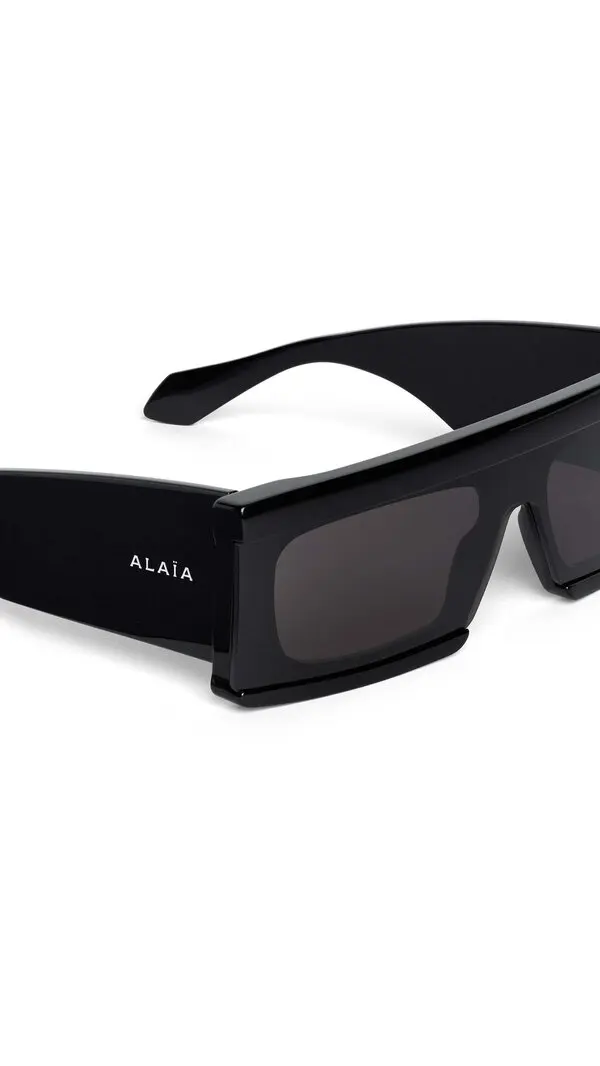 Alaïa Rectangular Mask Sunglasses