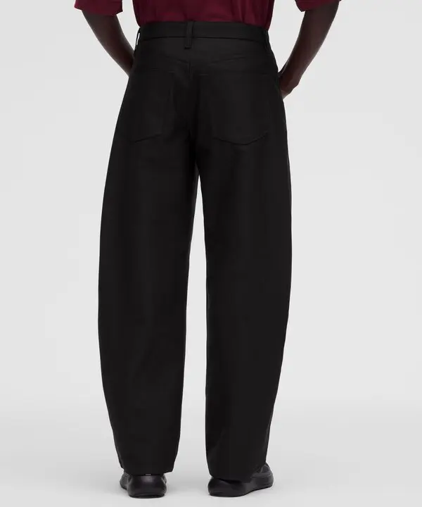 Lululemon Easyfive Low-rise Barrel-leg Pant - Black