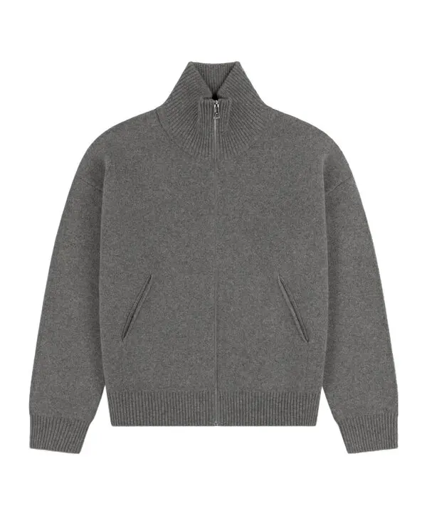 Axel Arigato Core Zip-up Cardigan - Gray