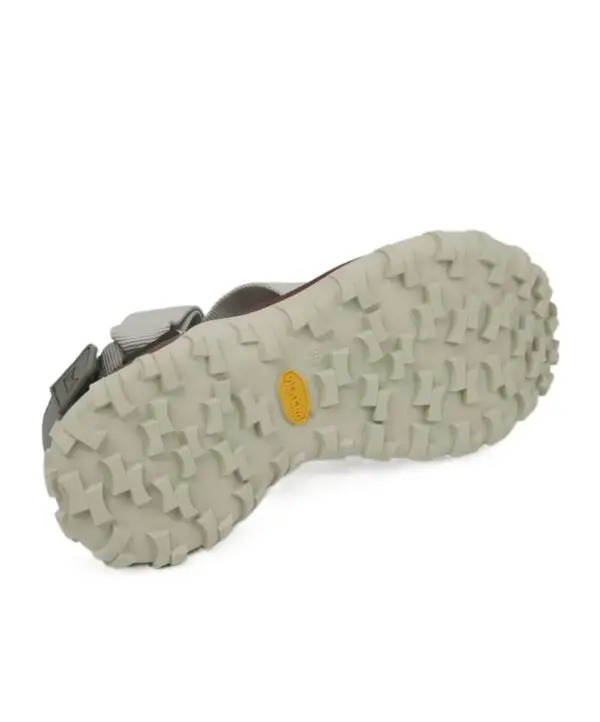 Camper Drift Trail Gray Textile Sandals For