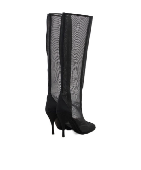 Alaïa Mesh Knee-high Boots