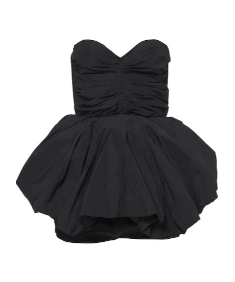 Magda Butrym Draped Wool Bustier Dress
