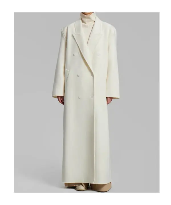 THE FRANKIE SHOP Gaia Double Breasted Coat