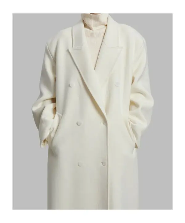 THE FRANKIE SHOP Gaia Double Breasted Coat