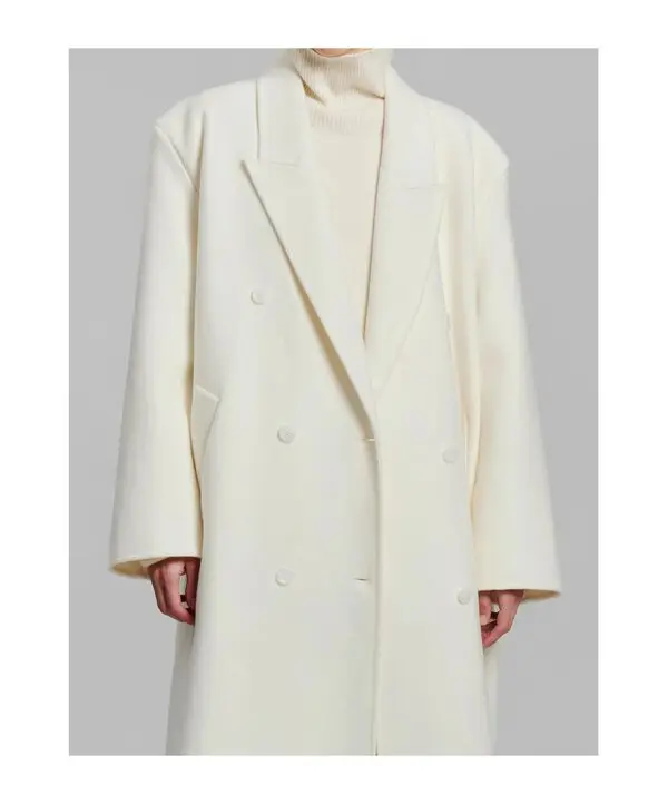 THE FRANKIE SHOP Gaia Double Breasted Coat