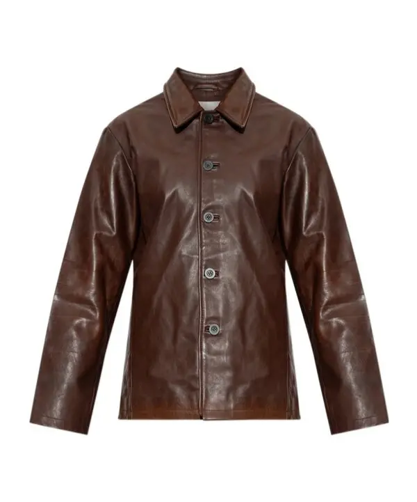Studio Nicholson Landau Leather Jacket