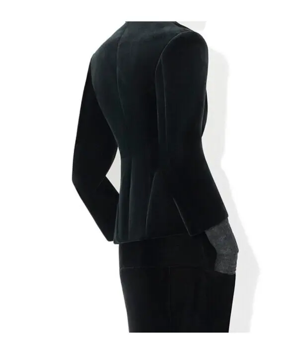 Alaïa Cotton Velvet Double-breasted Jacket