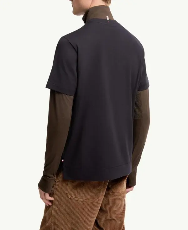 Moncler Logo Patch Cotton Blend T-shirt